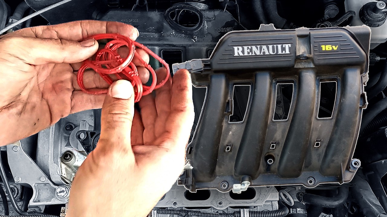 آموزش تعویض اورینگ مانیفولد ال90 و ساندرو (Intake manifold gasket DACIA ...