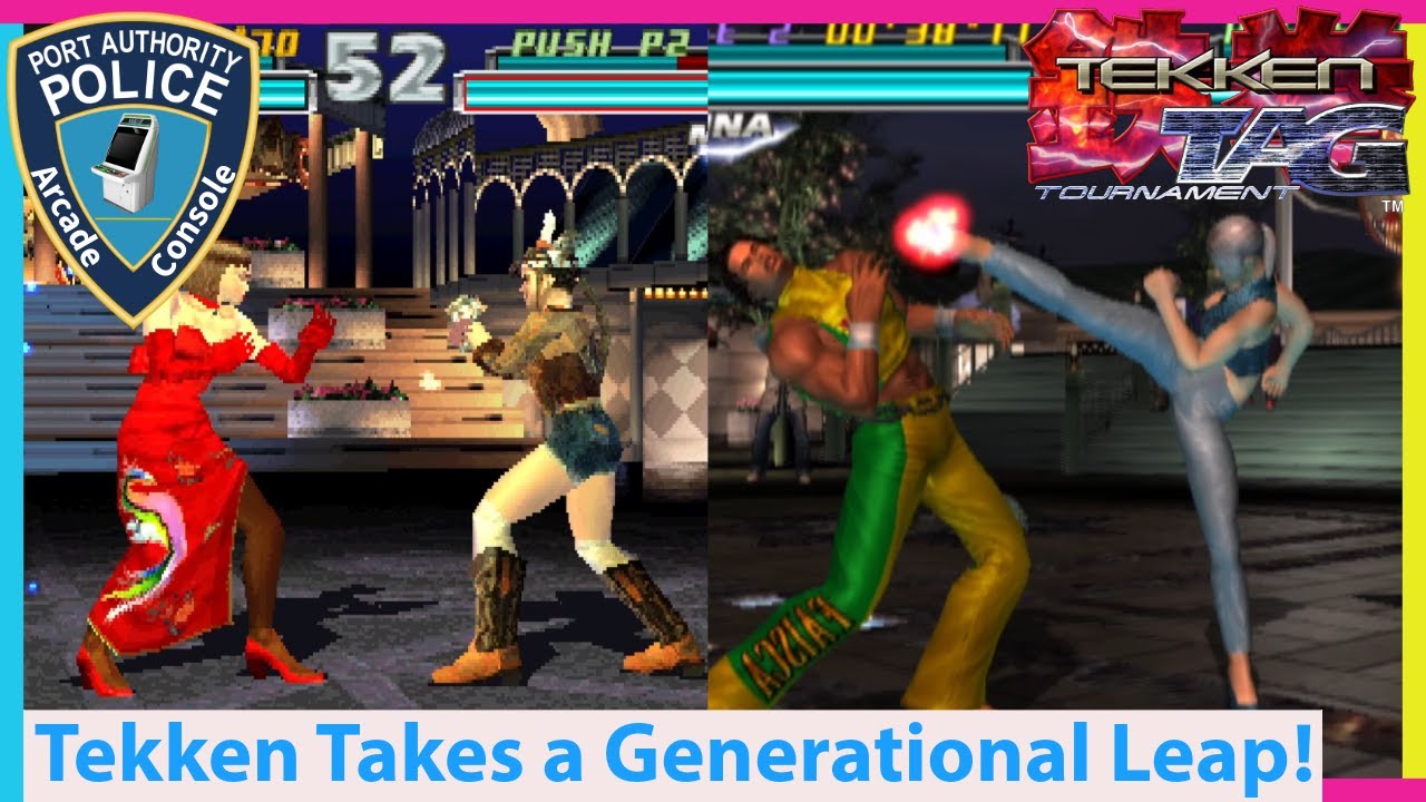 PS2 Destroys PS1! Tekken Tag Tournament Arcade vs PS2! - YouTube