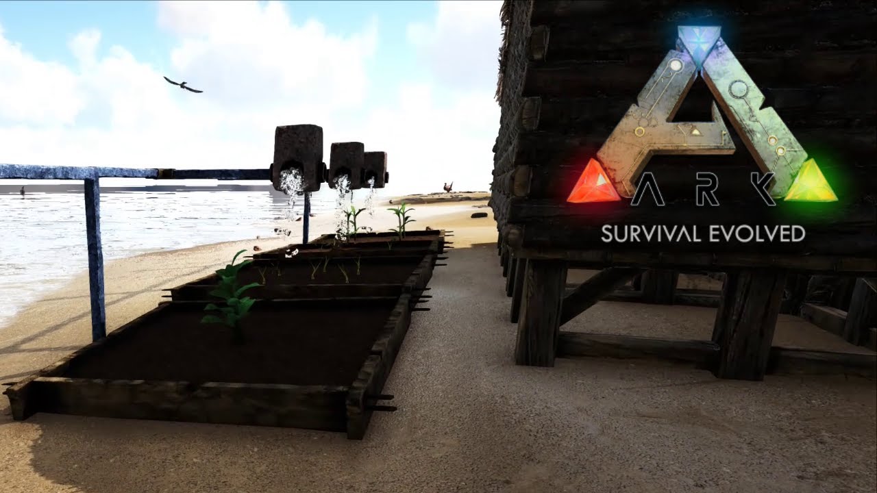 Ark: Survival Evolved - Part 5 - Solo lets play - Getting some farming ...