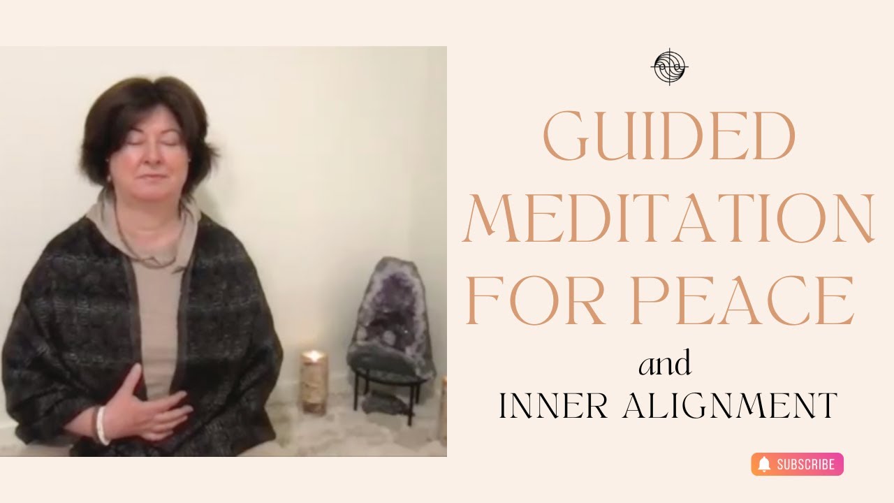 Qigong Seated Guided Meditation for Peace and Inner Alignment - YouTube