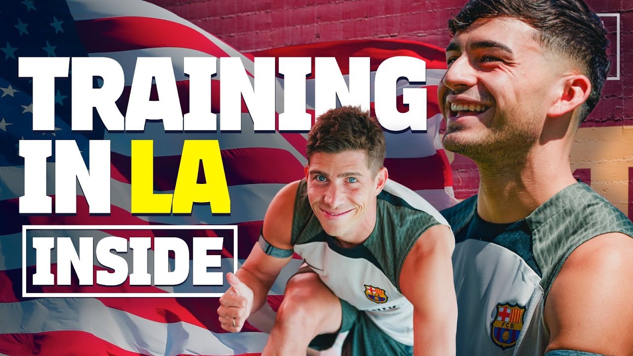 TRAINING SESSION + WELCOME PARTY IN LA 💙 ️ | INSIDE TOUR (day 2) - YouTube