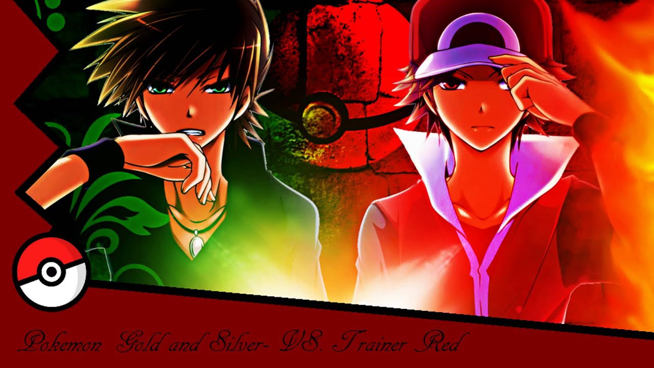Pokemon Gold and Silver- Vs Trainer Red Remix - YouTube