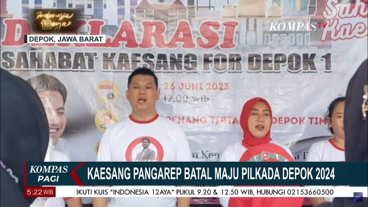 Kaesang Pengarep Batal Maju Pilkada Depok 2024 - YouTube