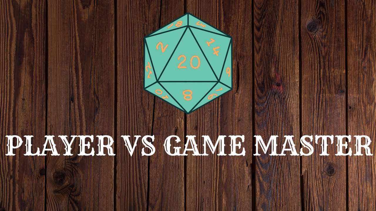 Getting into Tabletop Role-playing Games: Player vs Game Master - YouTube