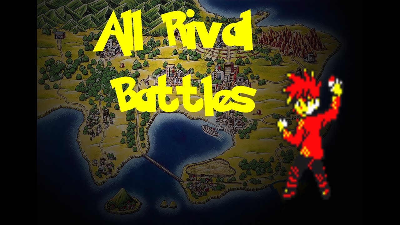 All Rival Battles (Pokemon Yellow) - YouTube