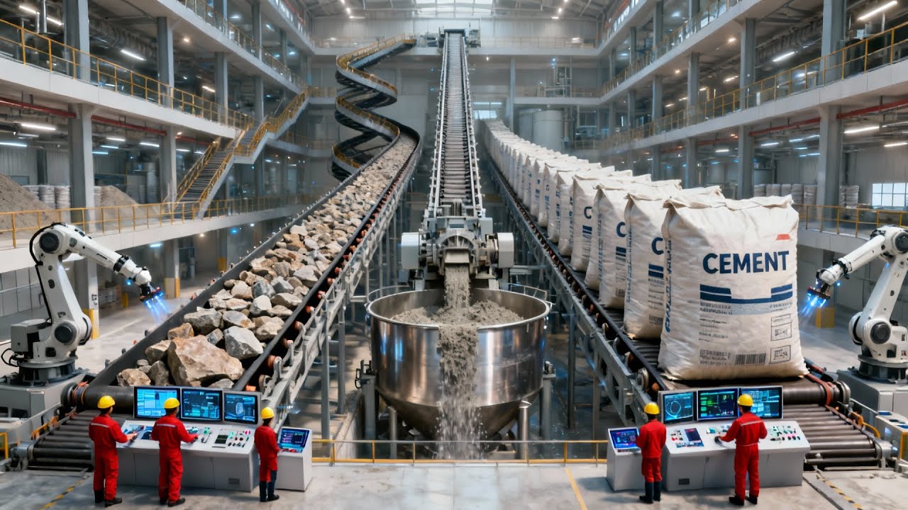 How Cement Is Made In Factories? – From Raw Materials to Millions of ...