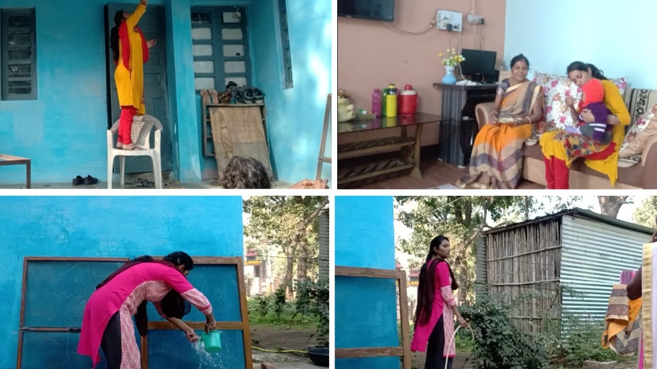 Deep Cleaning Routine Indian Housewife Busy Routine Hindi Vlogs