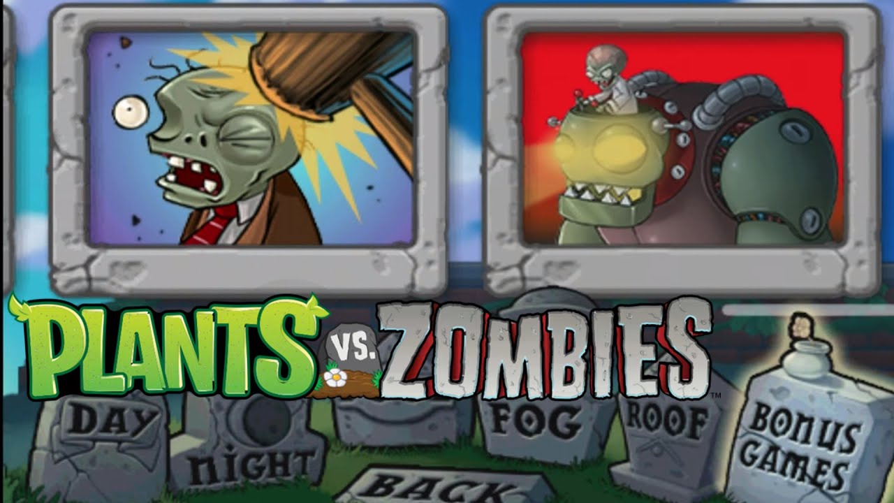 Plants vs. Zombies [iPhone] [Version 1.0] ALL Bonus Games Mode ...