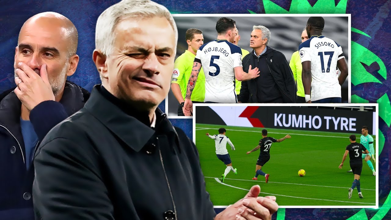 MOURINHO MASTERCLASS DESTROYS GUARDIOLA | Spurs 2-0 Man City | The ...