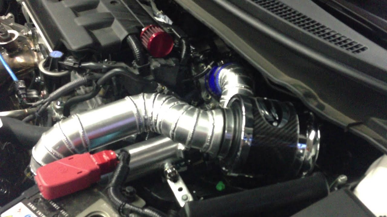 Honda Civic FB_Aluminium Intake with Simota Carbon Filter By YS Racing ...
