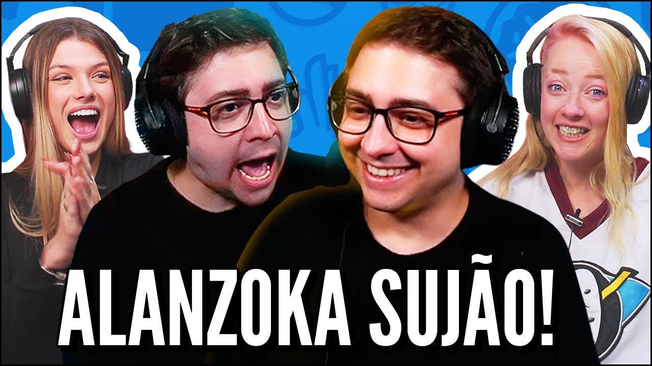 TENTE NÃO RIR COM OS MELHORES MOMENTOS DO ALANZOKA DE 2033 (JOVENS REAGEM) - YouTube