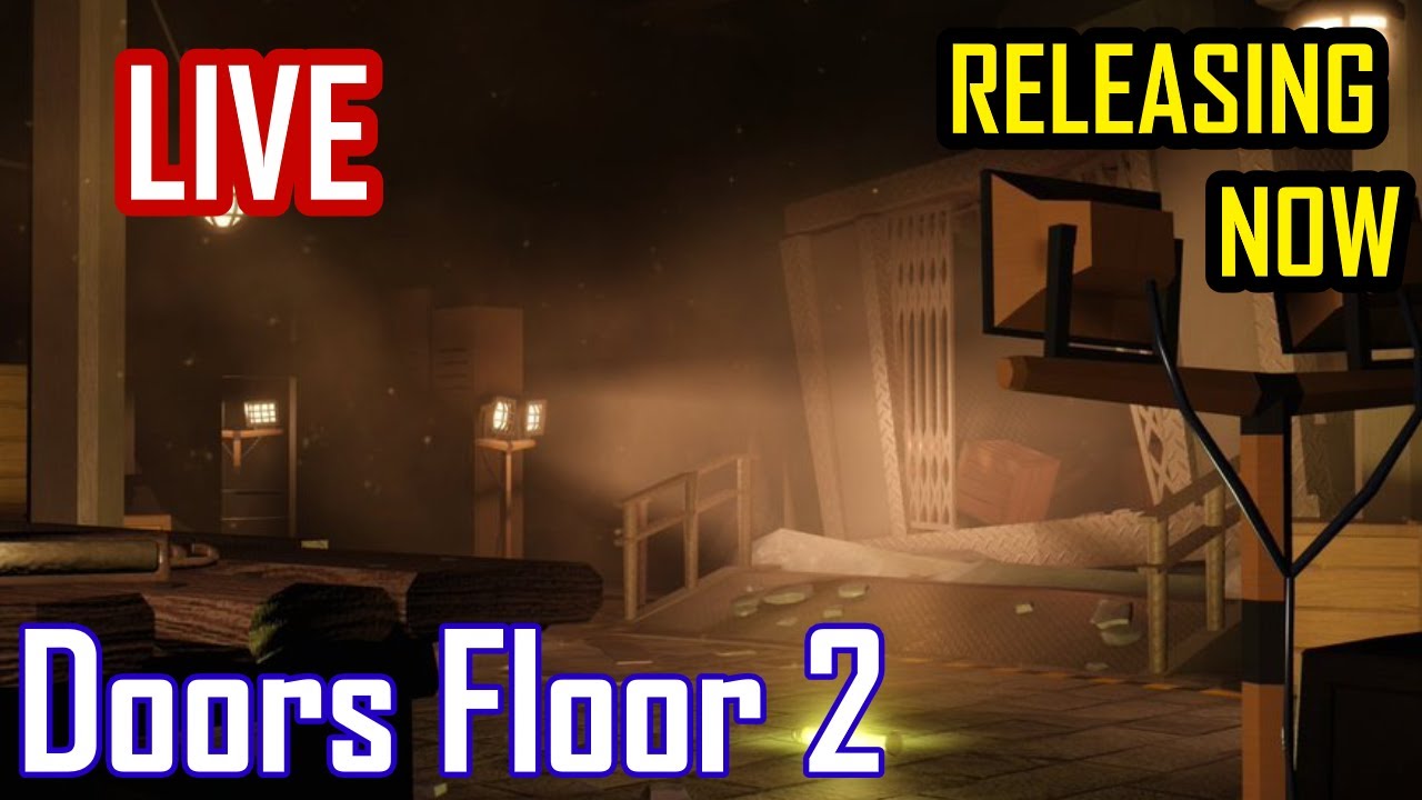 PLAYING ROBLOX DOORS FLOOR 2 ... | 🔴 LIVE - YouTube