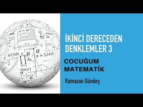 İkinci Dereceden Denklemler 3