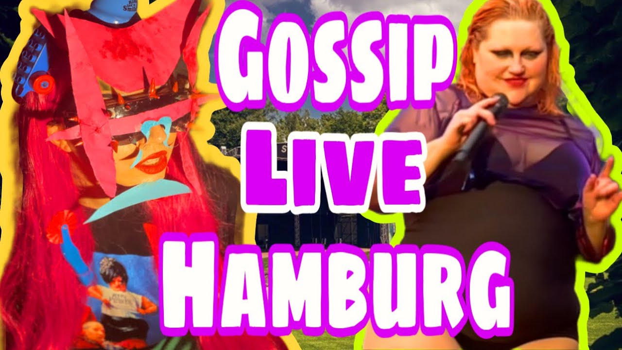 Gossip Concert Tour in Hamburg, Germany 03.07.2024 @ Stadtpark Open Air ...