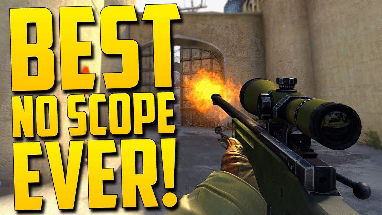 BEST NO SCOPE EVER!! - CS GO Funny Moments in Competitive - YouTube