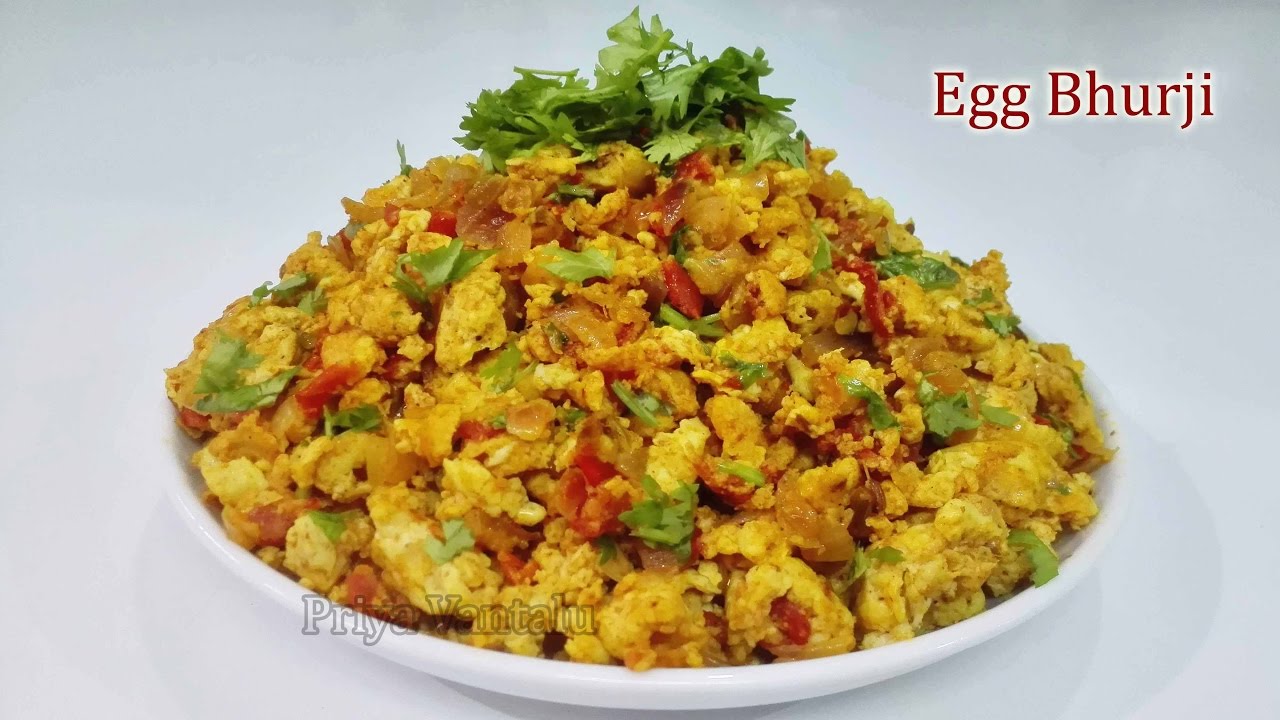 Egg Bhurji recipe | How to make Egg Bhurji - Quick & Simple Recipe ...