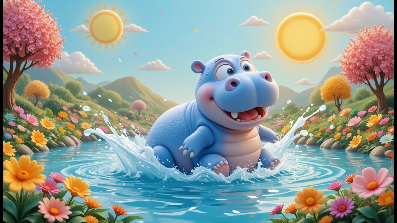 H is for Hippo | Learn the Letter H with Hippos | Educational Alphabet ...