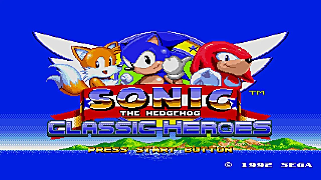 Sonic Classic Heroes | Sonic Rom Hacks - YouTube