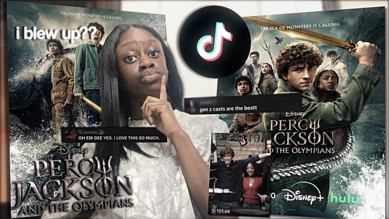posting Percy Jackson and the Olympians edits on TikTok for ONE WEEK 🔱🌊 ...