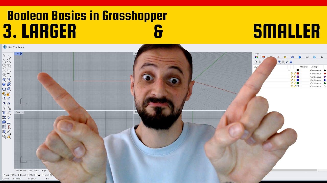 3 Grasshopper Logic Smaller And Larger Data Sortinggrasshopper3d Datasorting Booleanlogic 3599
