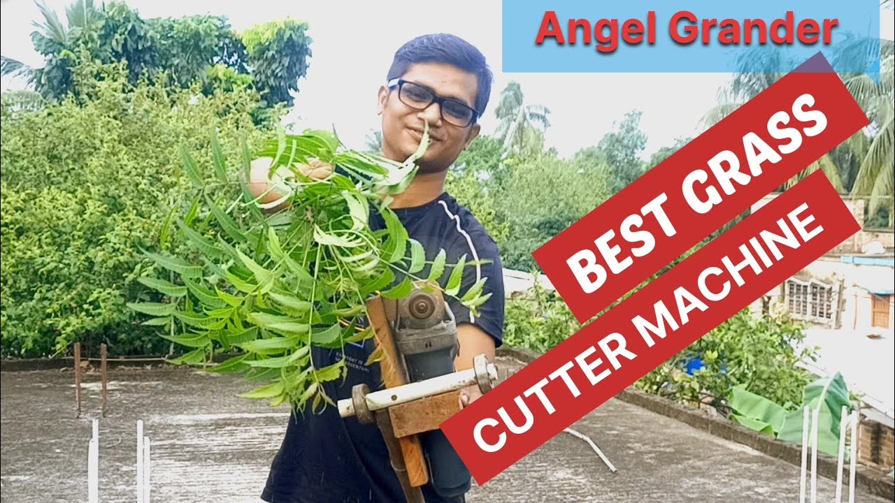 Best Grass Cutting Machine | Angel Grander Experiment - YouTube