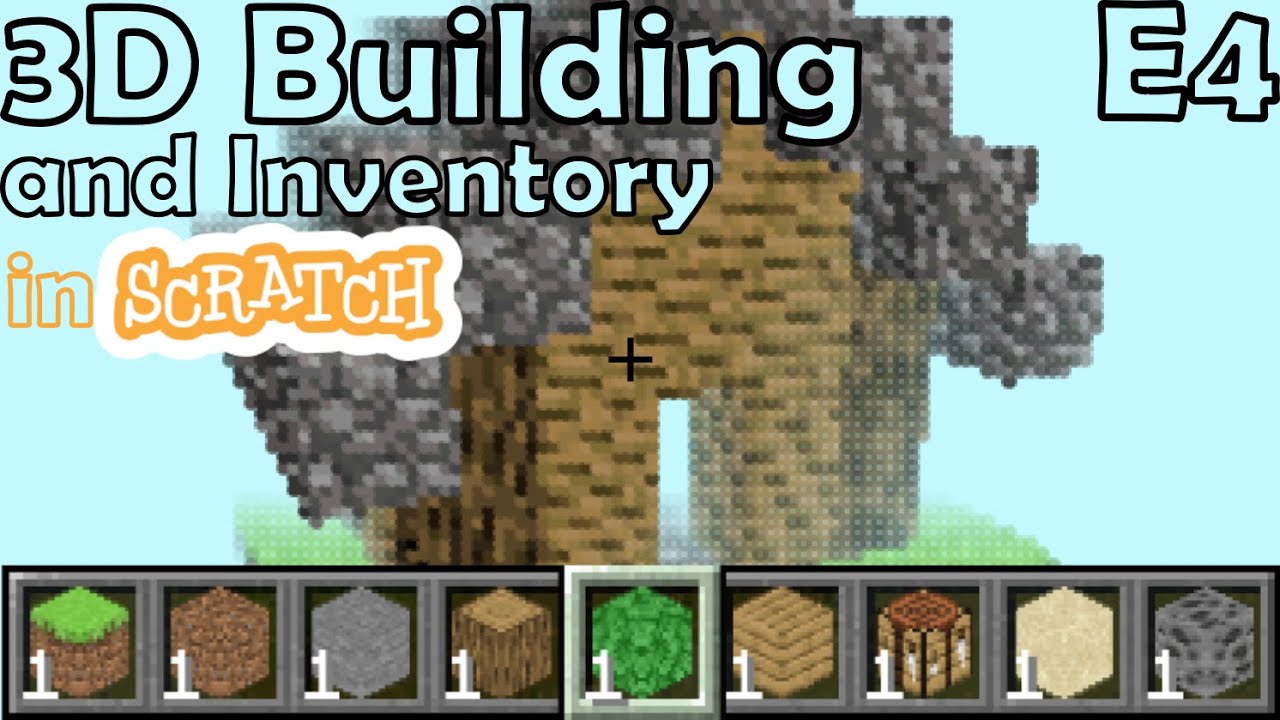 Minecraft in Scratch E4 | Building and Inventory - YouTube