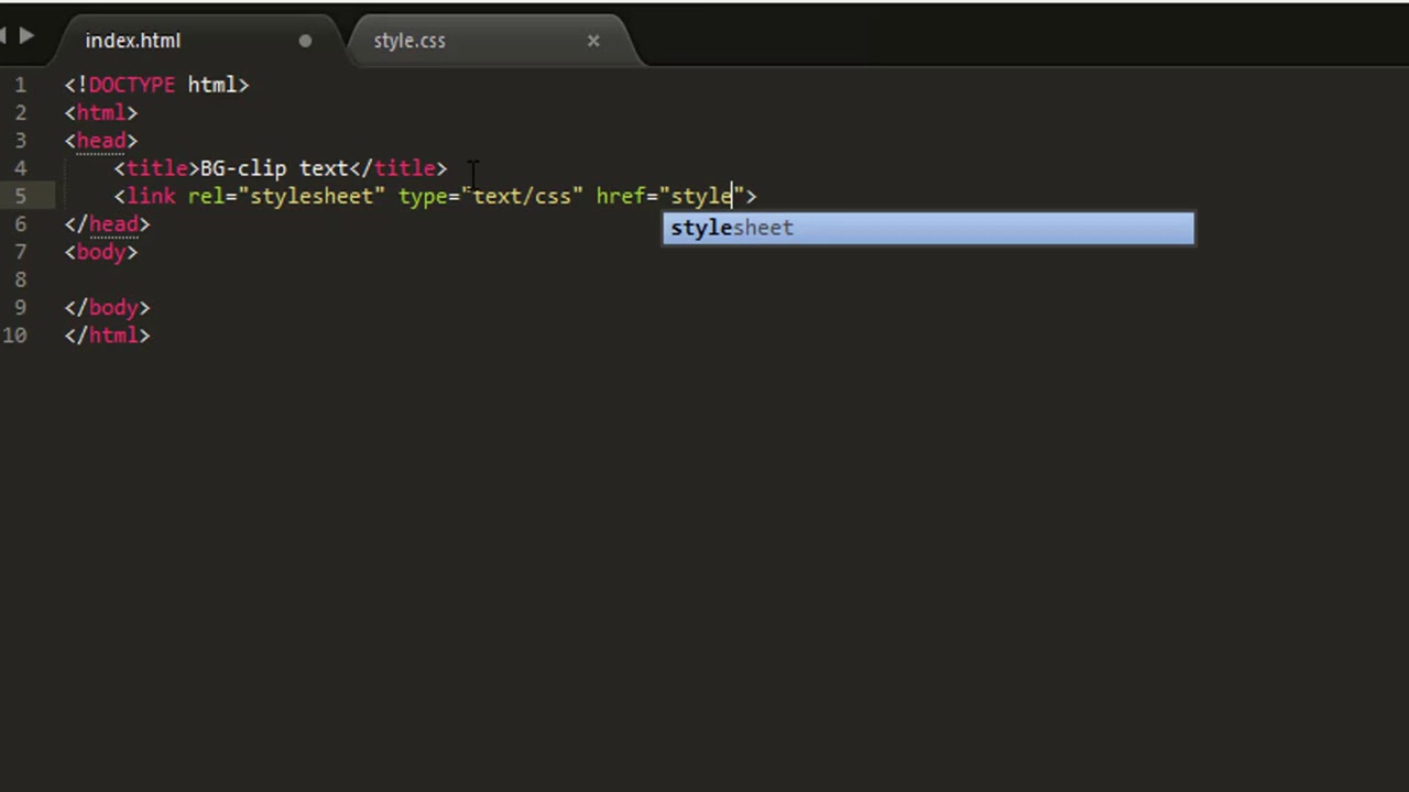 Background- click text effect using HTML& CSS - YouTube