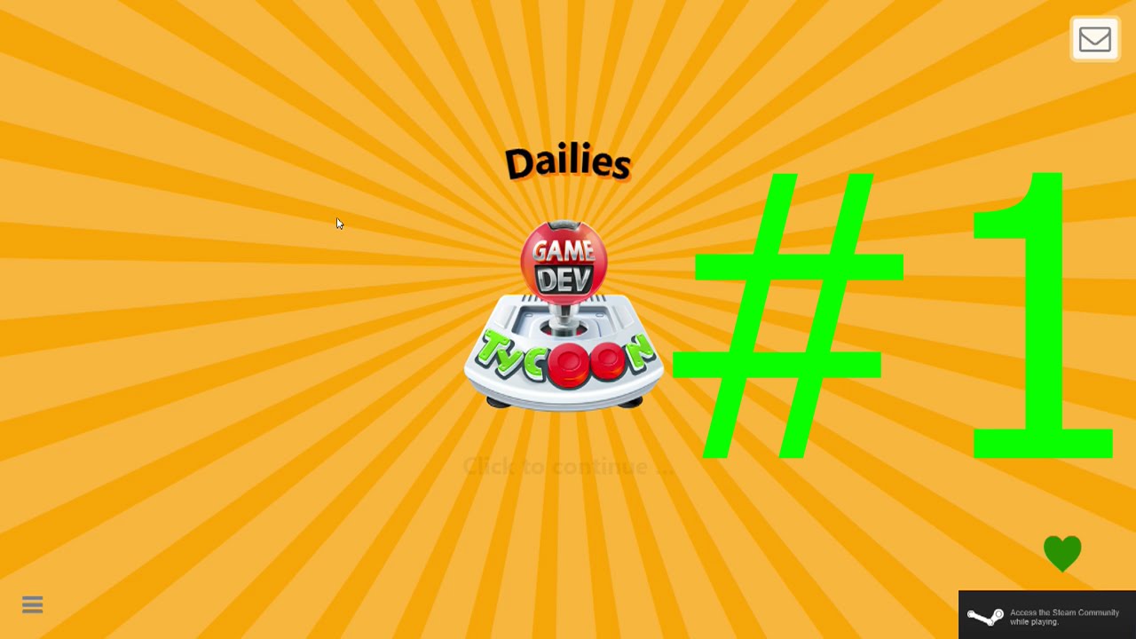 Dailies Plays Game Dev Tycoon #1 Open Up Shop - YouTube