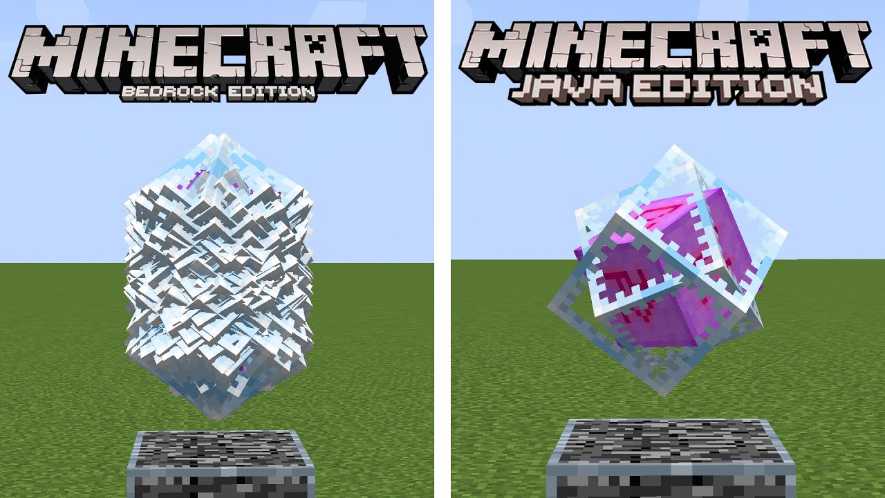 java vs bedrock - YouTube