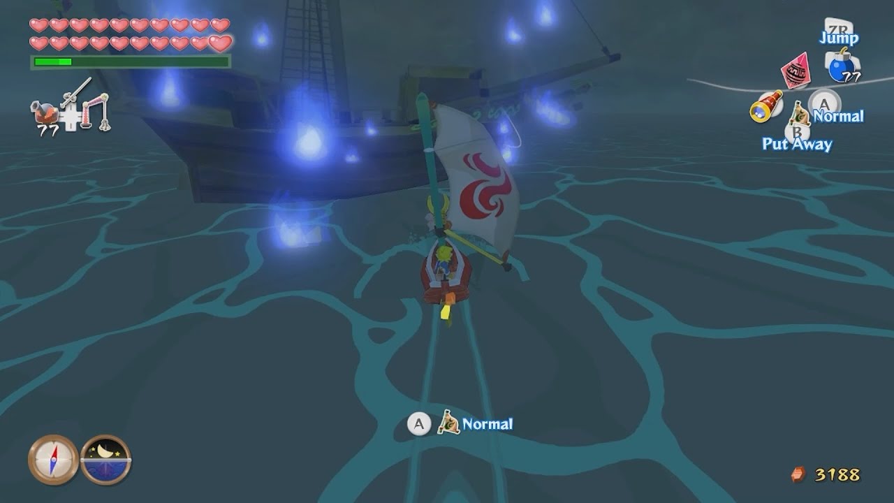 Ghost Ship The Legend of Zelda Wind Waker HD - YouTube