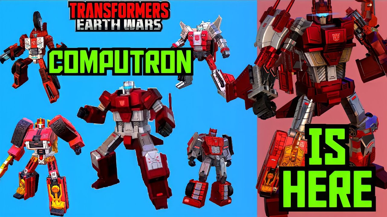 TRANSFOMERS: Earth Wars Computron - YouTube