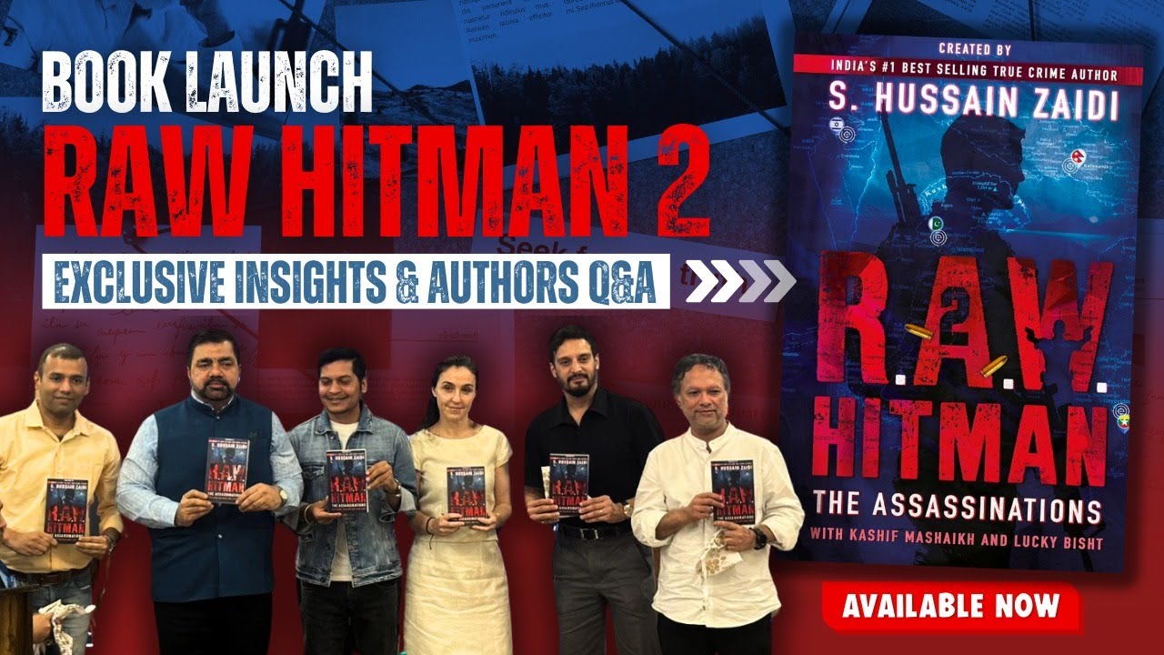 Raw Hitman 2: Book Launch | Ft. Lucky Bisht, Jimmy Shergill, Vikram ...