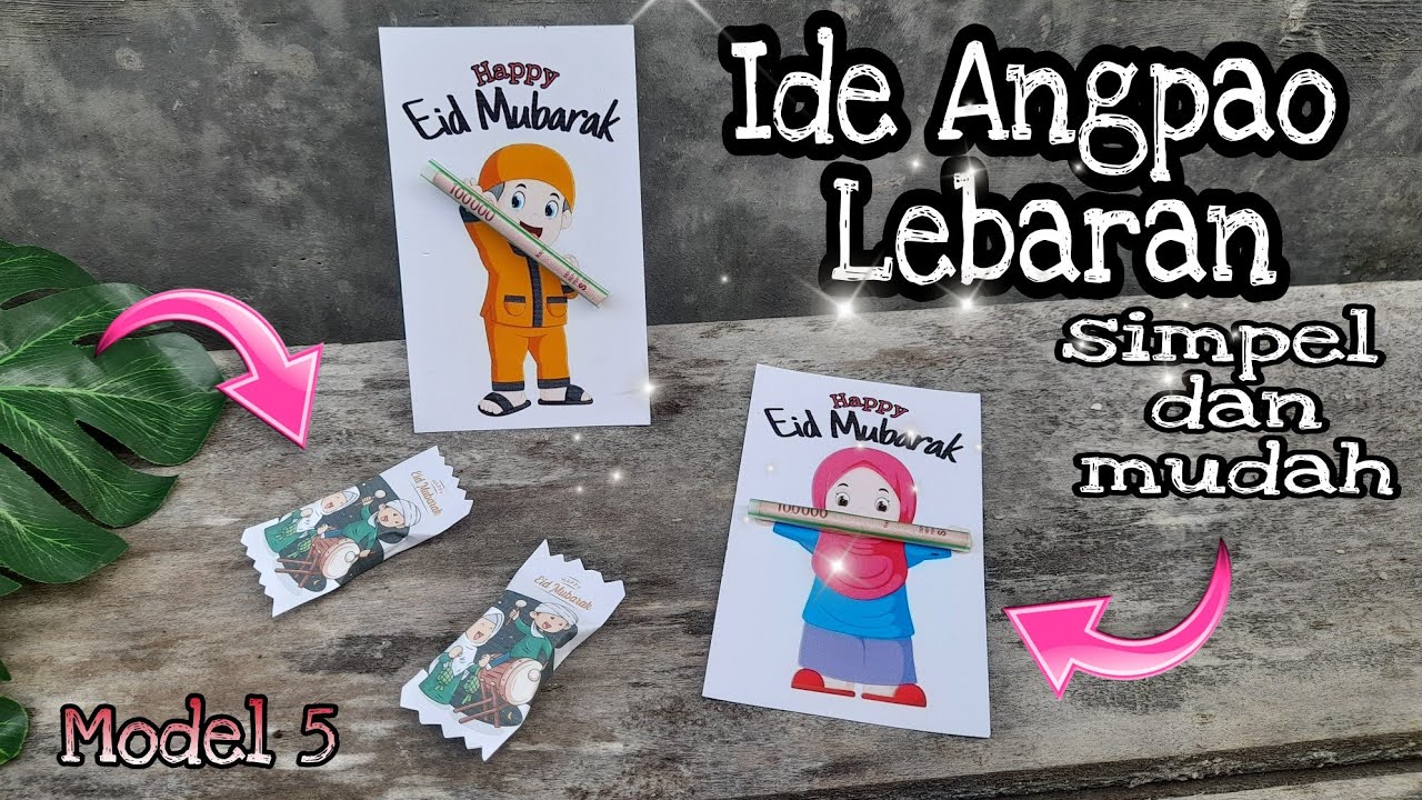 Angpao lebaran Part 5 - Cara membuat Angpao Lebaran Unik || Ide kreatif ...