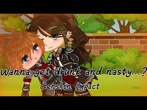 Wanna get drunk and nasty...? [Genshin Impact] || Zhongli x Childe || Inspired by @azlasblee