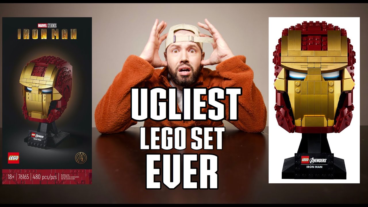LEGOS Ugliest Set Ever! LEGO Marvel Avengers 76165 Iron Man Helmet ...
