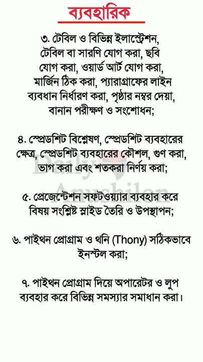 SSC-2026 Information and Communication Technology short syllabus. - YouTube