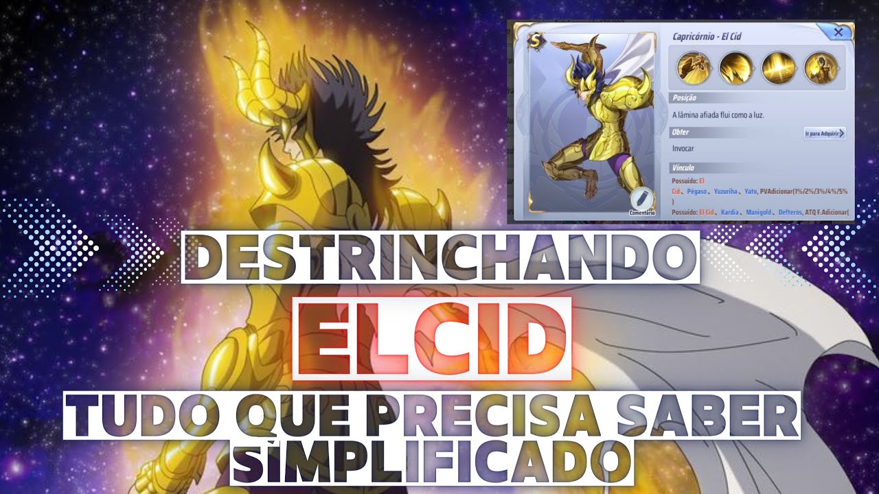 VAMOS DESTRINCHAR O ELCID, TUDO QUE PRESISA SABER SOBRE ELE E GAME PLAY ...
