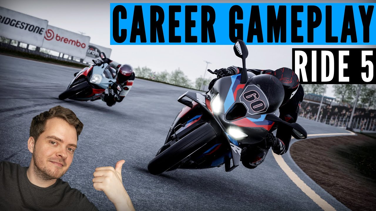 I played the Ride 5 GAMEPLAY preview (CAREER mode explored) - YouTube