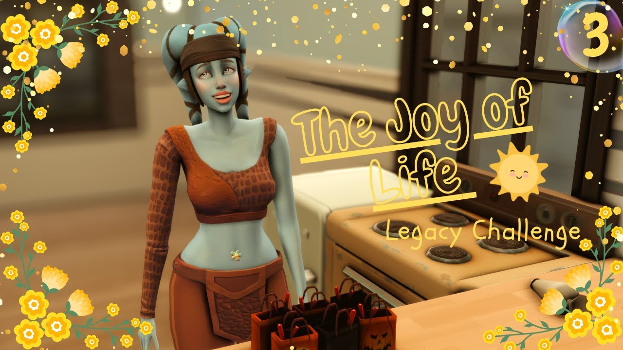 HAPPINESS, HALLOWEEN AND HEARTACHE?! 🎃💔 The Sims 4: The Joy of Life ...