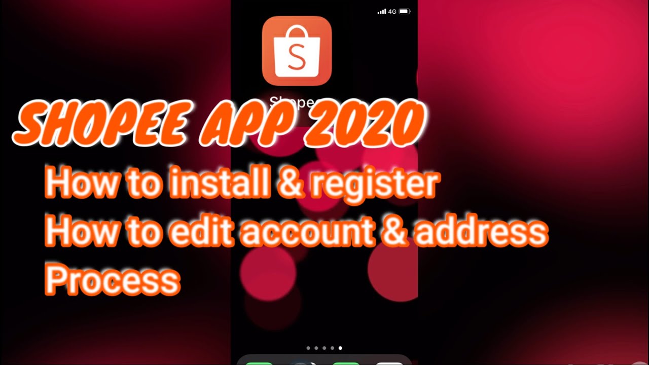 How to change address in your shopee account - YouTube