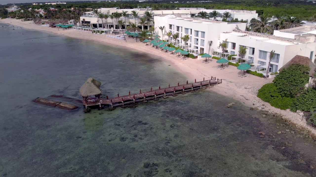Sunscape Akumal - as seen by the DJI Mavic Air - YouTube