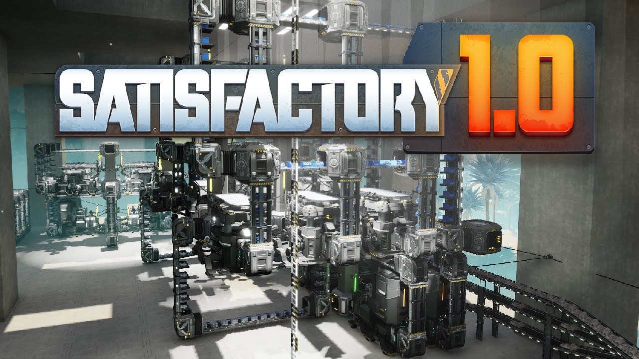 Satisfactory | Day 8 | Modular Blueprint Building - YouTube