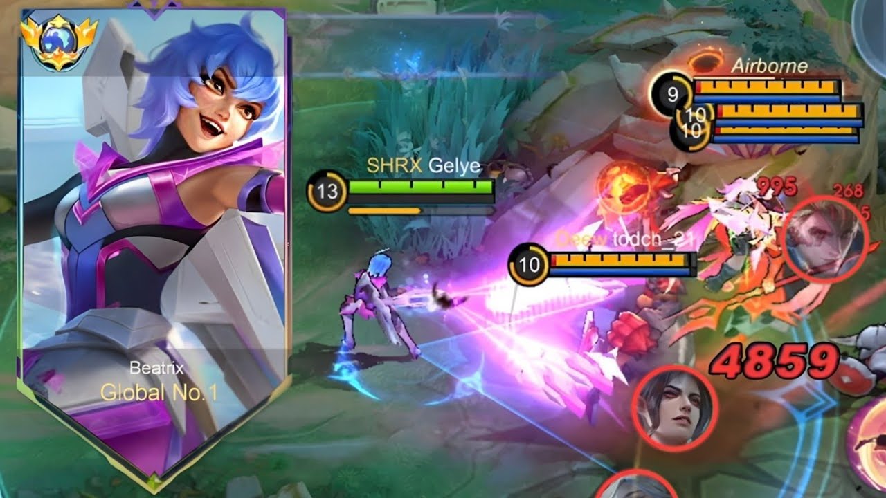 THANKS MOONTON FOR THIS FREE BEATRIX PAINTED SKIN + 1HIT BUILD(must try ...