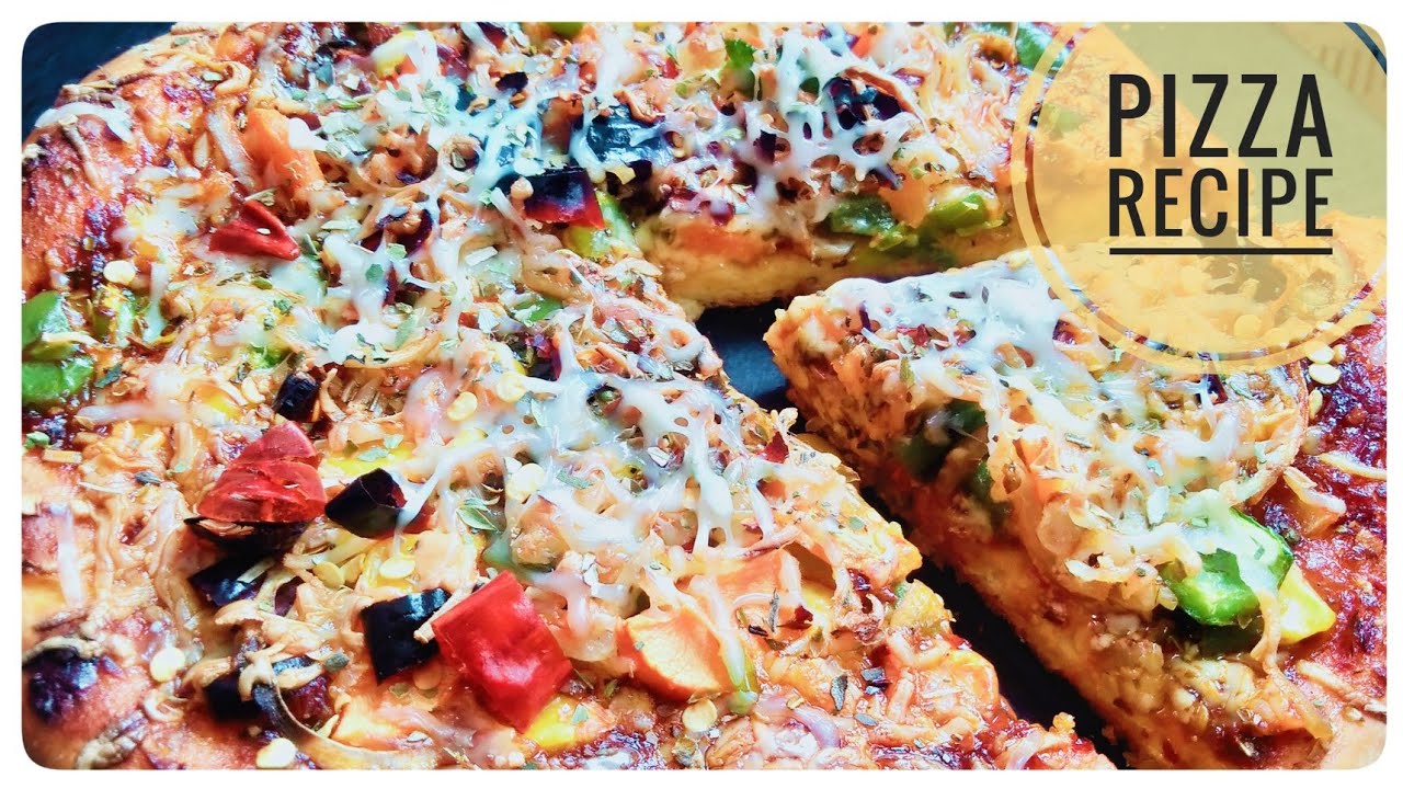 Garlic Pizza Recipe | Pizza Recipe with base | Pizza Recipe | Homemade ...