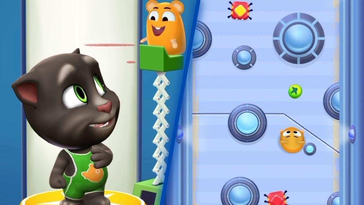 My Talking Tom 2 Bathroom Pooping and Easy Squeezy Gameplay - YouTube