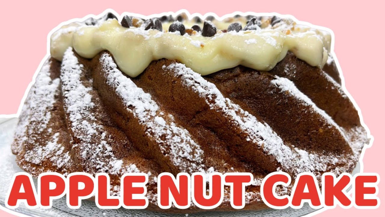 Cinnamon APPLE NUT CAKE Recipe | Easy Cake Tutorial | 🍎🎂🍾 - YouTube