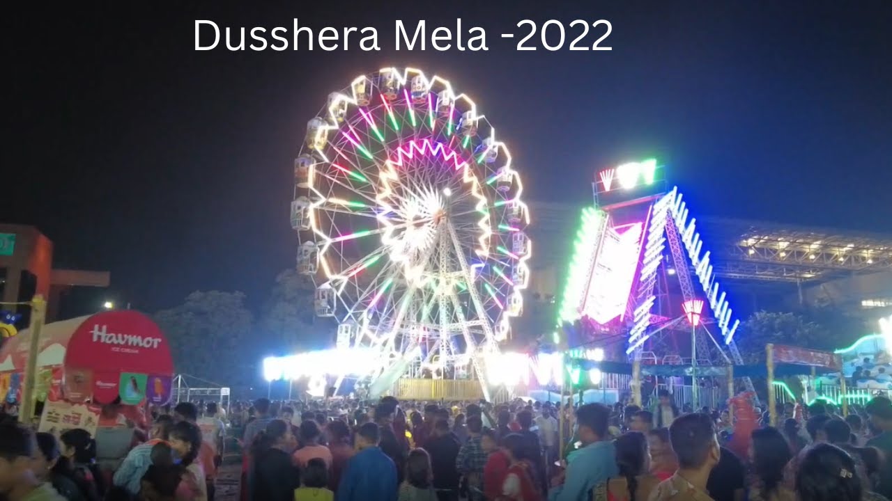 Dusshera Mela @Leisure Valley ground Sector 29 Gurugram #mela #dussehra ...