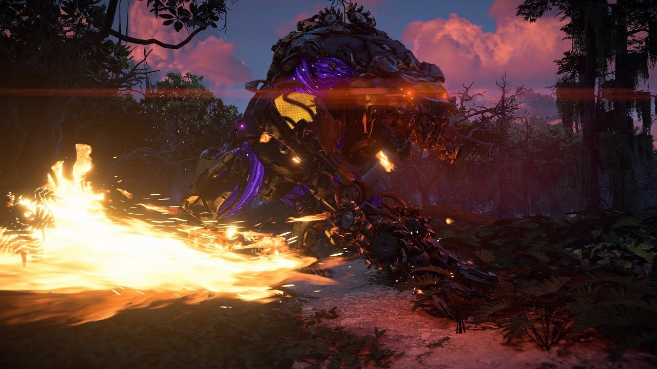 Horizon Forbidden West | Defeating a Apex Fireclaw - YouTube