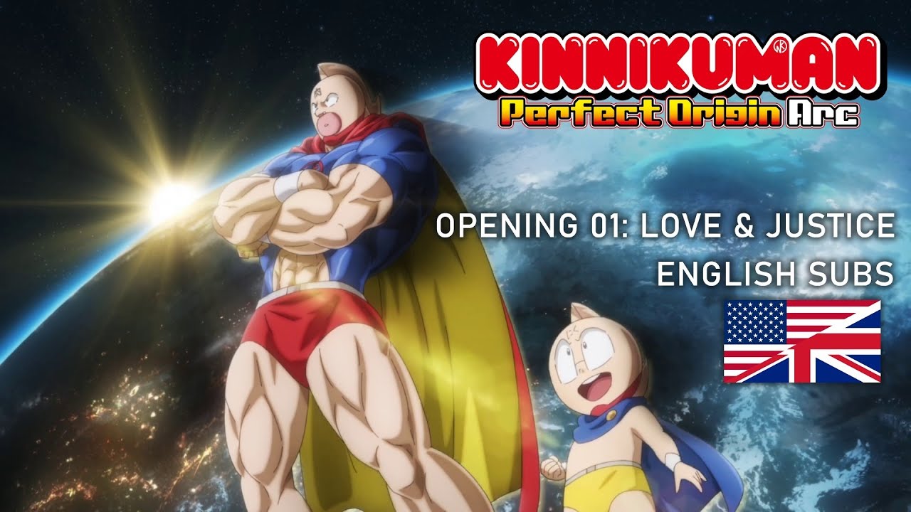 Kinnikuman Perfect Origin Arc Opening 01 LOVE X JUSTICE 高梨康治×FLOW English Subbed - YouTube