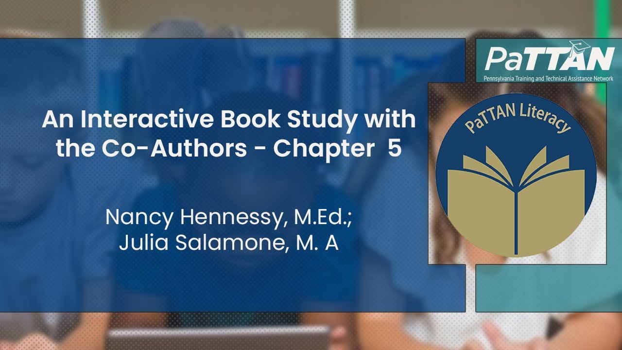 An Interactive Book Study with the Co-Authors - Chapter 5 - YouTube